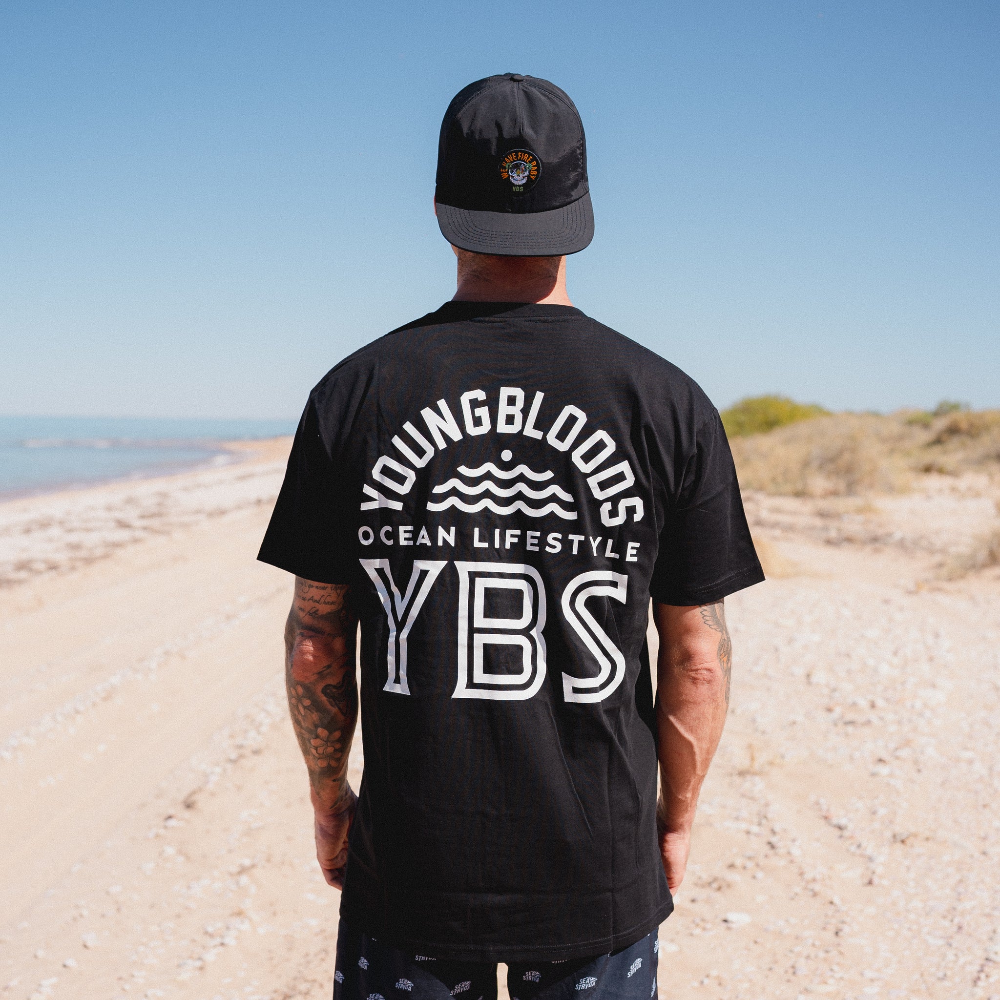 YBS Sunset Logo Tee